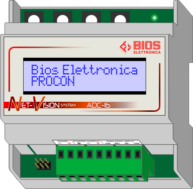 ADC-16 analog-digital converter | BIOS Elettronica